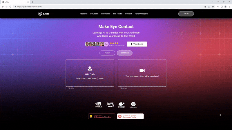 GitHub - jatolentino/gAIze: Gaze Correction Tool With AI · GitHub